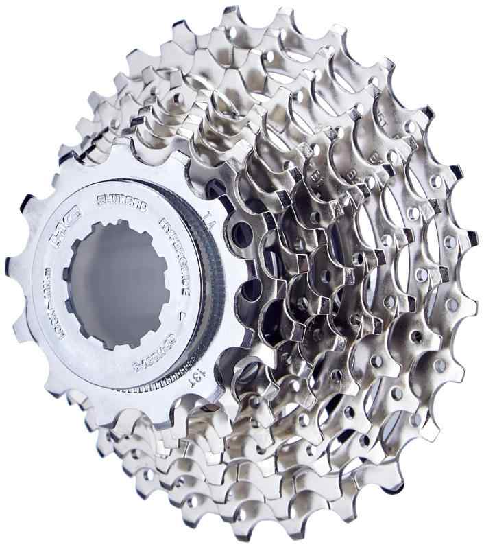 シマノ(SHIMANO) ROADカセットスプロケット CS-HG50-9 TIAGRA(ティアグラ) 各種高品質の9速カセット。ハイパーグライドスプロケットは、輪郭のあるシフトゲートを備えたコンピューター設計の歯の構成を備えています。近接...