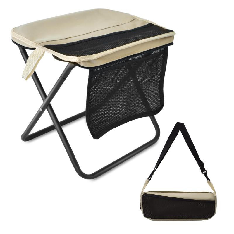 折りたたみ椅子 アウトドアチェア コンパクト 軽量 耐荷重120KG 収納袋一体型 携帯チェア お釣り バーベキュー 登山 野外 ハイキング 登山 屋外用/屋内 試合観戦 ショルダーストラップ付き【1秒で開閉できる折り畳み椅子】サット開いて...