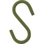 カーボーイ S−HOOK2個入 Mサイズ OLIVE SP-07NBRスチール