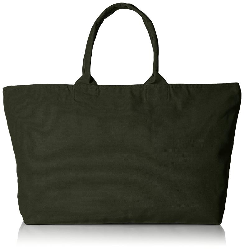 [ユナイテッドアスレ] UnitedAthle 14.3オンス キャンバス ジップ トートバッグ 151501タテ35cmxヨコ(上部61.5cmx底部46cm)xマチ16cmポケットの数:2(外側0/内側2)重量:380g持ち手の全長:50cm