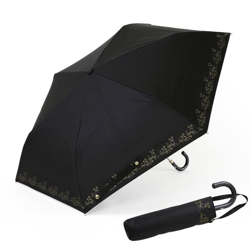 小川(Ogawa) 【2025】 日傘 レディース 晴雨兼用 UVカット率&amp;遮光率 99.9% 遮熱 撥水 LINEDROPS 手開き