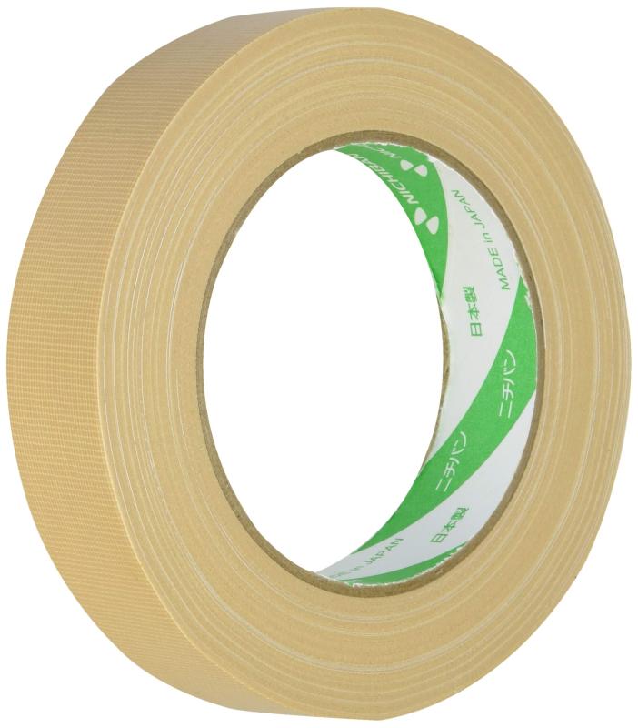 ニチバン 養生用布粘着テープNo.103黄土色 25mm×25m 103-25 養生用クロステープ