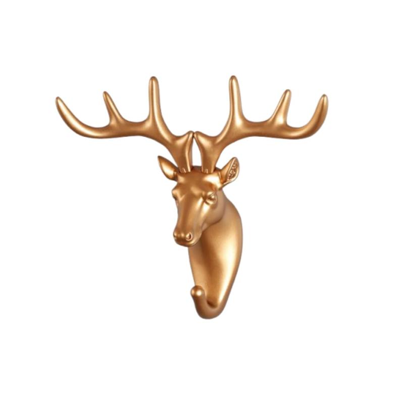 壁フック アニマルヘッド 石膏ボードビス 粘着 ヨーロピアン 飾り コートフック 動物オブジェ 鹿【内容】アニマルヘッドフック、ビス、石膏ボード用ビス、粘着シールフックの耐荷重は約2kgとなっておりますお部屋のアクセントになるユニークなフッ...