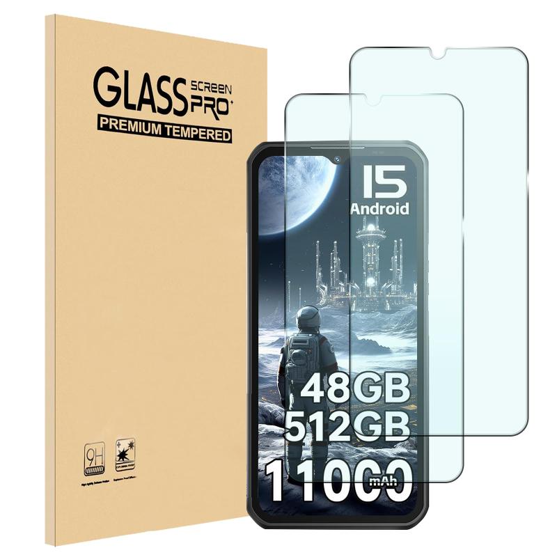 For OUKITEL WP55 / WP55 Pro / WP55 Ultra ガラスフィルム 指紋防止 OUKITEL WP55 / WP55 Pro / WP55 Ultra 保護フィルム 指紋認証 耐衝撃 ShellChic ouk...