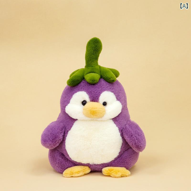 ・カテゴリ: ぬいぐるみ・デザイン: ペンギン・中綿素材: PP綿・素材: 超やわらかショートシャギー・対象年齢: 4～6歳