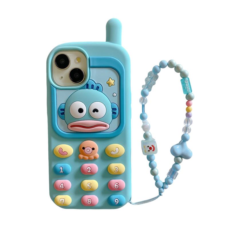 RUIKER iphone 用 ケース ハンギョドン可愛い アニメ キャラクター スマホケース