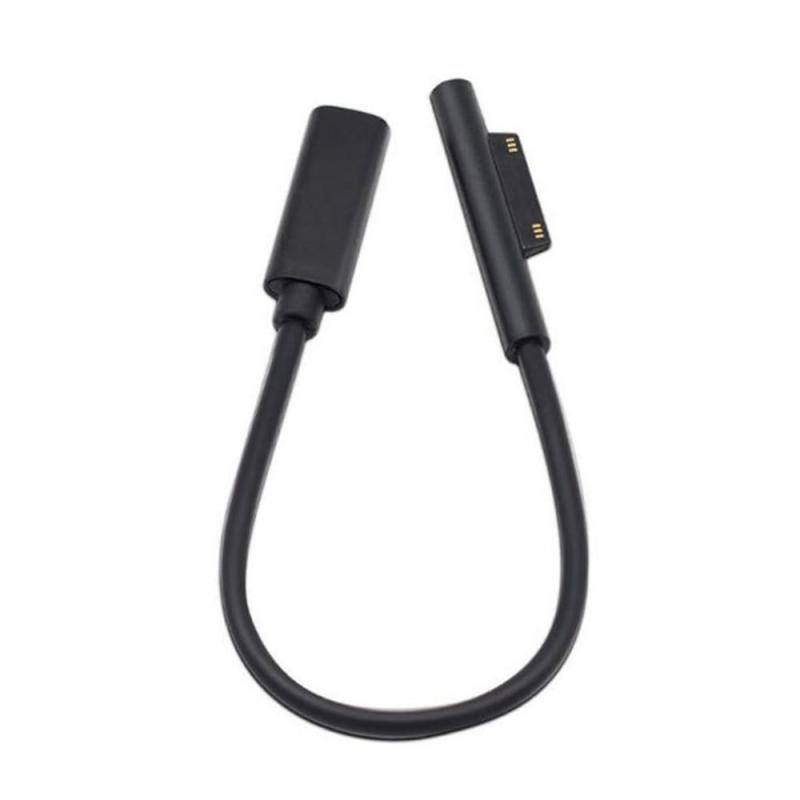 For Surface Connect to USB-C 充電ドングル 15V 65WのPD充電対 サーフェス 充電ケーブル For surface 充電ケーブル For Surface Pro3 Pro4 Pro5 Pro6 Pro7 P...