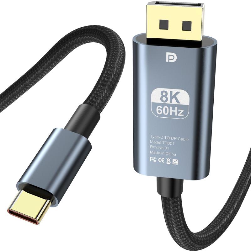 【8K@60Hz 対応】USB-C to HDMI ケーブル 2M Type-C to Hdmi ケーブル HDMI 変換ケー ブル【8K@60Hz /4K@240Hz/単方向通信】48Gbps HDMI 高速伝送 - HDCP 2.3/H...