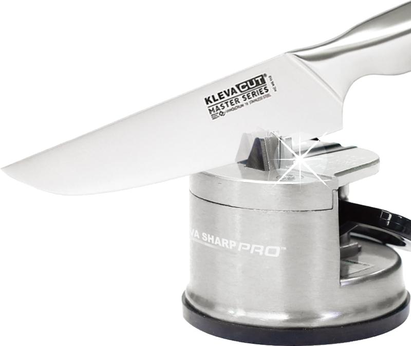 クレバーシャープ KLEVA SHARP シャープナー 包丁研ぎ器 両刃 手動 サッと研いで切れ味復活【本体サイズ】クレバーシャープ（レッド）：約6×6×6cm【本体重量】クレバーシャープ（レッド）：約69g【材質】クレバーシャープ（レッド...