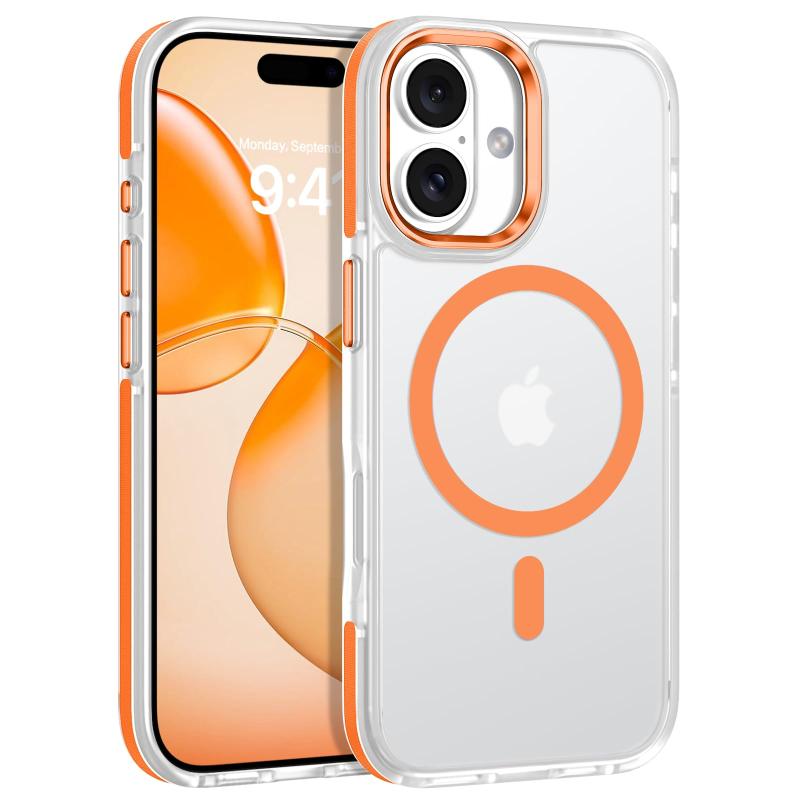 Telaso iPhone ケース magsafe対応 ワイヤレス充電 ケース リング 指紋防止 黄変防止 マグセーフ対応 ストラップホール付き 傷つけ防止 防滑 落下防止