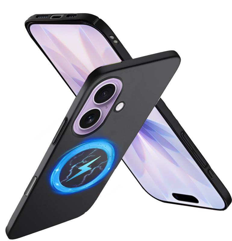 【極薄軽量・マグネット内蔵】Xyddxihan iPhone 17用 ケース マグセーフ対応 軽量薄型 シンプル マット質感 さらさら手触り PC製 指紋防止 擦り傷防止 アイフォン 17用カバー シン・フィット【極薄軽量】Xyddxiha...