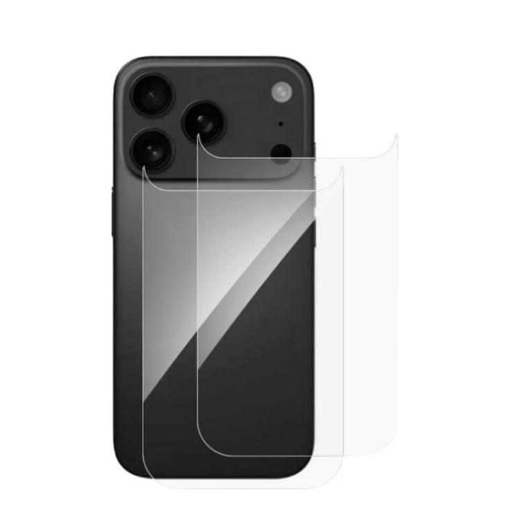 CYBERGARAGE・For iPhone17 背面保護フィルム ガラスフィルム 強化ガラス 2枚セット おしゃれ 保護フィルム