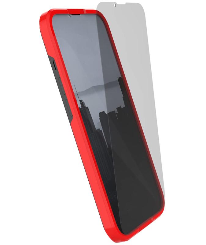 【RAPTIC】 iPhone14 Pro 対応 ガラスフィルム ブルーライトカット 9H 強化ガラス 指紋 気泡 防止 フィルム ブルーライト カットラウンドエッジ 加工 高透過率 保護フィルム 貼りやすい ブルーラ