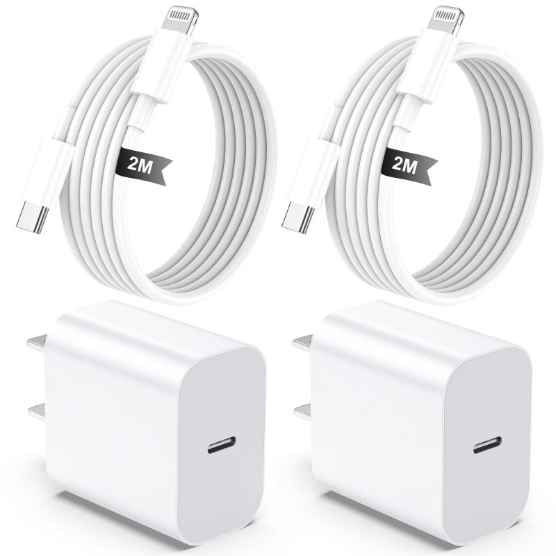 BSTOEM for iPhone 充電器 純正 PD 20W USB-C 急速充電器 USB C - Lightning ケーブル付きType C スマホ充電器 14/Plus/Pro/Pro Max/13/12/11/X/8/7/6/5...