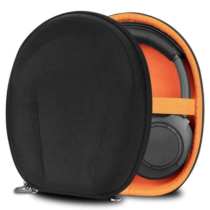 Geekria ケース Shield ヘッドホンケース 互換性 ハードケース 旅行用 ハードシェルケース オーディオテクニカ Audio-Technica ATH-ANC7B, ATH-ANC27X, ATH-ANC27, ATH-ANC9...