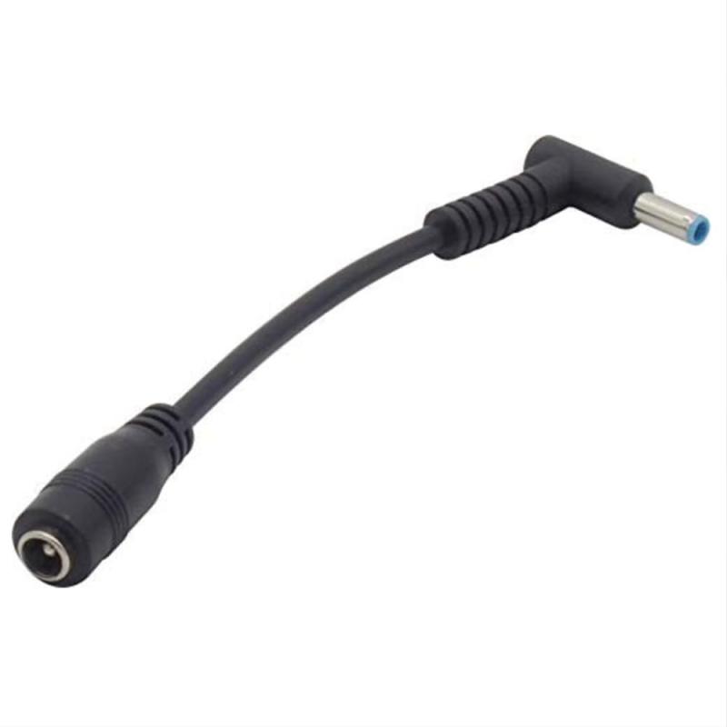 Vogourfify ACアダプター DCプラグ 変換 ケーブル FOR HP 5.5mm×2.1mm ⇒ 4.5mm×3.0mm メス-オス 電源流用 変換 アダプター コネクター DC電源ドングル/変換コネクター標準DCプラグ外径5.5...