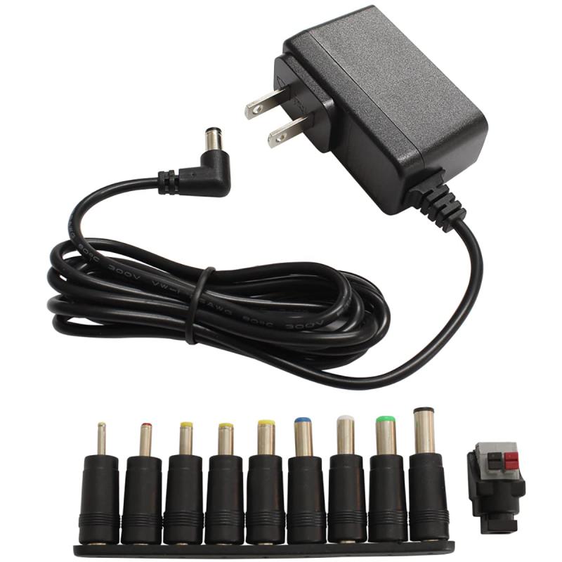 Kaito Denshi(海渡電子) ACアダプター【PSE適合品】変換10種セット 9V 500mA 4.5W スイッチング 電源 DC 直流 L字プラグ RoHS