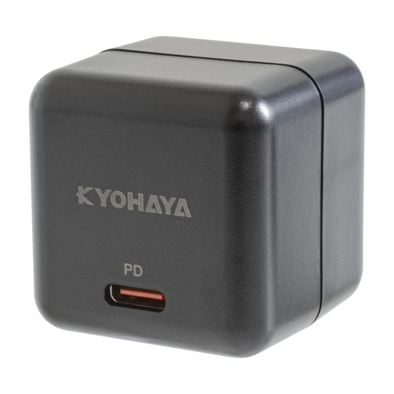 KYOHAYA USB充電器 Type-C 急速充電 PD QC 対応 20W キューブ型 USB-C 1ポート Power Delivery, Quick Charge, iPhone 13, AQUOS sense6, Xperia 5...