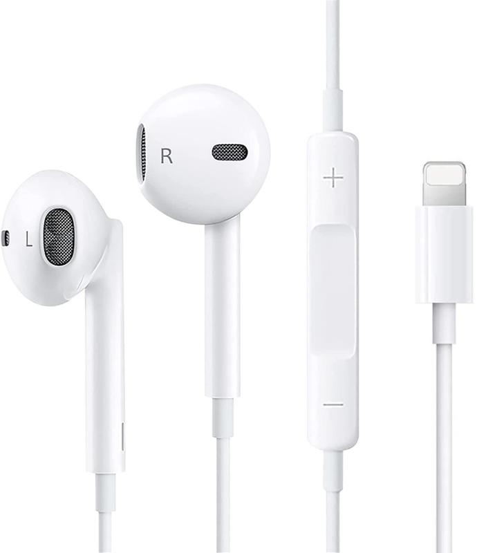 【2026新版】Phone イヤホン 有線 イヤフォン イヤホン 重低音 マイク付き 通話対応 音量調整 ヘッドホン コンパクト オンライン会議 カナル型 Phone14/13/12/11/SE/X/XS/XR/XS Max/8/8P/7/...