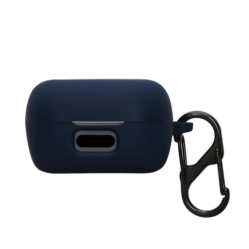 kwmobile イヤホンケース Sennheiser ACCENTUM True Wireless対応 ケース - ワイヤレスイヤホン シリコン 落下防止 黒色ぴったり: Sennheiser ACCENTUM True Wireless...