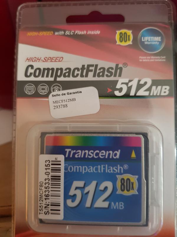 Transcend TS512MCF80 512MB CF CARD (80X TYPE I) [並行輸入品]規格:コンパクトフラッシュスピードクラス:非対応UHSスピードクラス:非対応