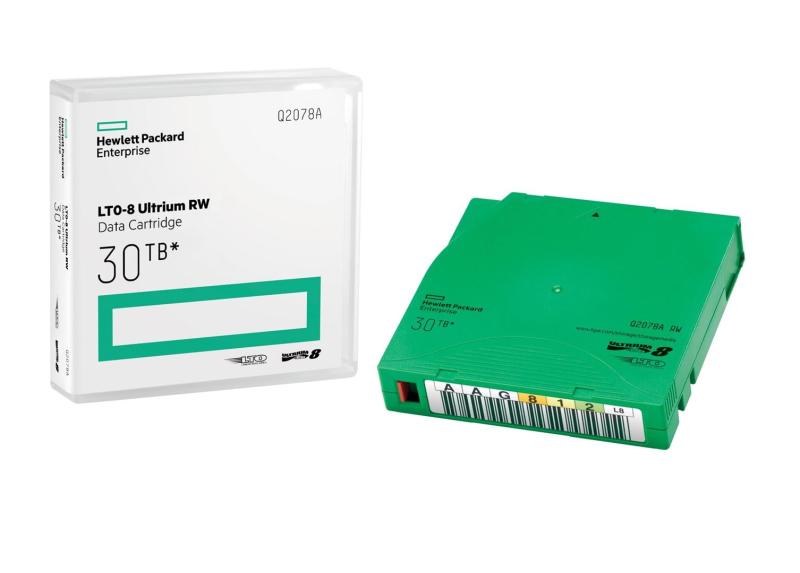 HP(Enterprise) Q2078A LTO8 Ultrium 30TB RW データカートリッジHPE LTO-8 Ultriumは、1つのカートリッジで最大30TBの保存、暗号化、保護が可能なため、24 x 7インチの大規模なデー...