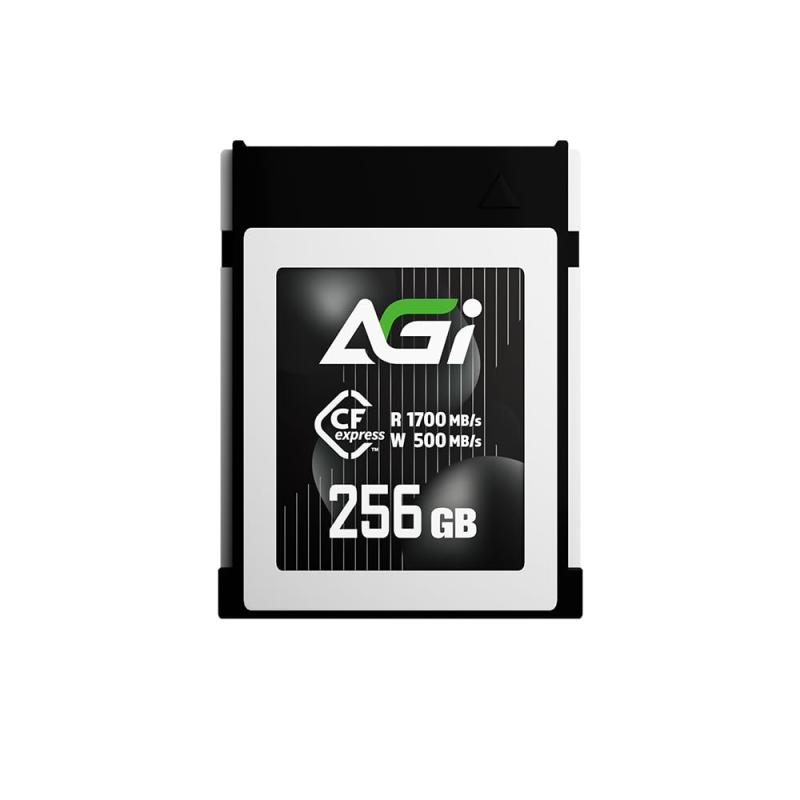 AGI CFexpress Type B 256GB メモリーカード (最大読込1700MB/s 最大書込500MB/s) 8K RAW 動画撮影 PCIe Gen3x2 CE138【高速パフォーマンス】最大読込速度1,700MB/s、最大...