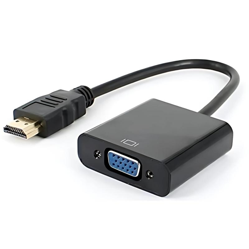 tsucchiisan HDMI to VGA (D-Sub 15ピン) 変換 変換アダプタ✅【機能性】本製品はHDMIからVGAへの変換アダプターです。操作不要で差し込むのみで、簡単にパソコンに保存してある映像をそのままVGA対応の大画面...