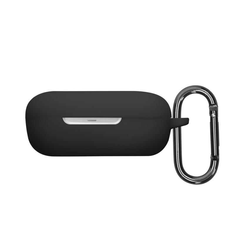 kwmobile イヤホンケース Shokz OpenFit 2+ T921対応 ケース - ワイヤレスイヤホン シリコン 落下防止 黒色ぴったり: Shokz OpenFit 2+ T921対応スタイリッシュ&amp;機能的: 黒色のワイ...