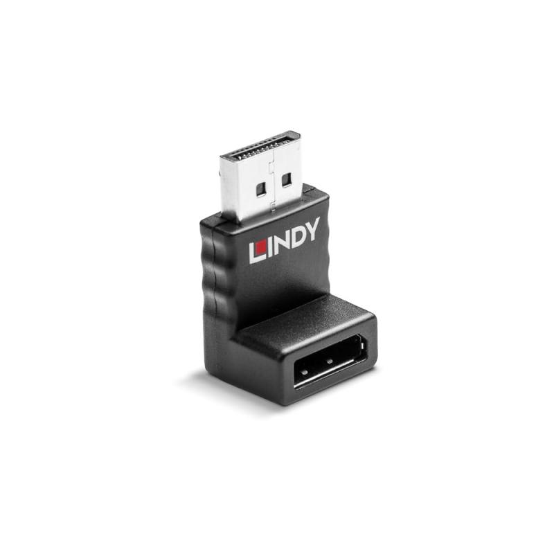 LINDY DisplayPort オス/メス アダプタ 変換アダプタ 変換コネクタ【4K@144Hz対応】LINDY GOLD LINE DPケーブル（3m以下）はDP1.4仕様で高解像度映像に対応【ラッチ付き設計】しっかり固定でき、PC...