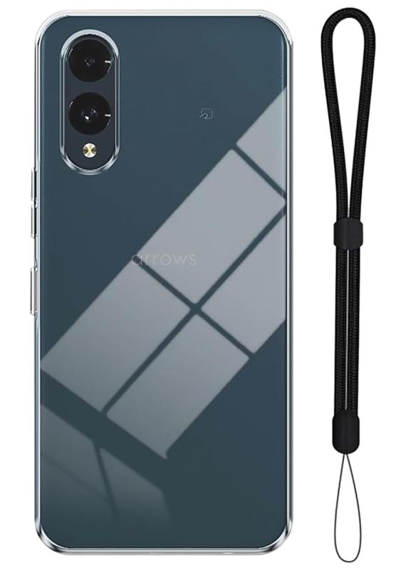 For Arrows We2 F-52E/FCG02 ケース カバー【BAOLINTX】Arrows We2 FCG02 ケース 耐衝撃 TPU素材 薄型軽量 柔軟 指紋防止 黄変防止 擦り傷防止 レンズ保護 着脱簡単 Arrows We2...