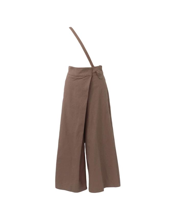 [センスオブプレイス] パンツ 2WAYワンショルダーサスツキパンツ レディース AA04-24A010[原産国]：中国[サイズ]：S:総丈～135 ウエスト64～73 ヒップ約88 股上35 股下62 もも周り63 裾周り67 <b...