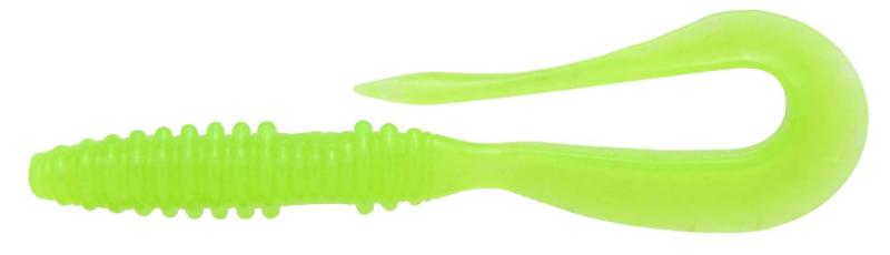 ケイテック(Keitech) マッドワグ ミニ 3.5インチ #370 クリアーシルバーグロー