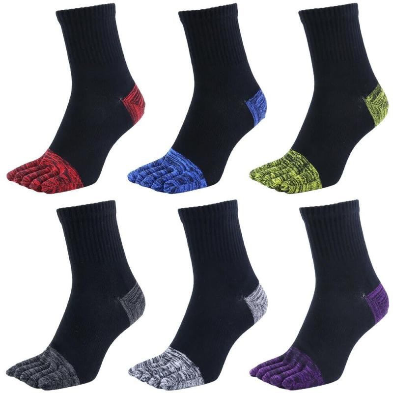 [アスカ] 5本指ソックス 厚底パイル 旭化成消臭ROICA使用 強靭補強 ハーフ丈 メンズ レディース 25-27cm 6足足底が高密度クッションパイルになっており長時間の運動も安定した履きごこちを維持できます。防寒だけでなく、摩擦に対し...