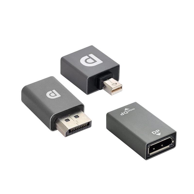 CABLECC 3PCS / SET MINI DISPLAYPORT 1.2 4K 60HzからDPアダプタの男性の女性のウルトラHD UHDのビデオPCのラップトップテレビ3PCS Mini Displayport 1.2 4K 60H...