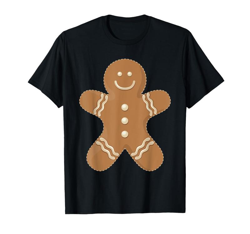 Gingerbread Man Cookie Biscuit Funny Food Christmas Gifts TシャツThis is the perfect xmas design gift for holiday season, f...
