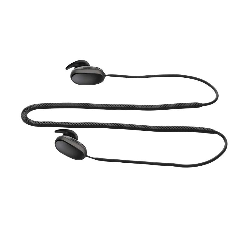 kwmobile バンドホルダー Bose QuietComfort Earbuds対応 イヤホン ストラップ 滑り落ちにくく 対応いつも首に: kwmobileのホルダーバンドであなたのワイヤレスイヤホンを失くすことなく快適に首にかけるこ...