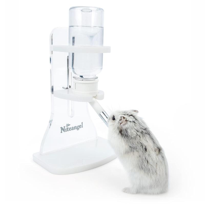Niteangel ウォーターボトル ハムスター、ウサギ、ジェルビル、モルモット、チンチラなどの小動物用の水ボトル、ペット用飲み物ディスペンサーNiteangel ウォーターボトル 小動物用 =