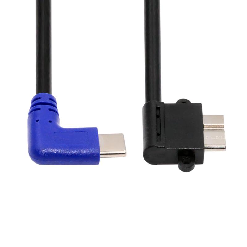 CY OTG ケーブル USB 3.1 タイプ C オス USB-C ホストから標準 USB3.0-A オスデバイスへの OTG データケーブル、ラップトップ電話用OTG機能を使用するには、USB-Cはホストに接続する必要があり、USB-A...