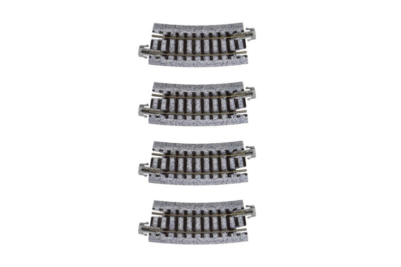 KATO Nゲージ 曲線線路 R216-15° 4本入 20-171 鉄道模型用品