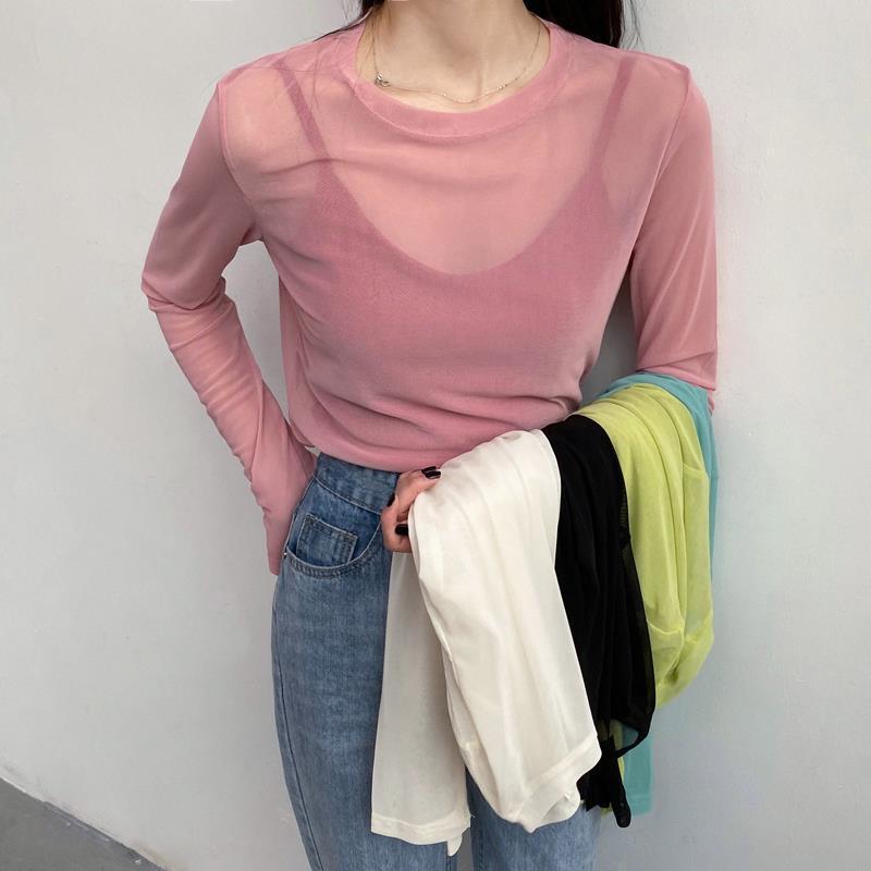 ・カテゴリ: Tシャツ・スタイル: 韓系風・主な素材: ポリエステル95%以上・柄: プリント・袖丈: 長袖・袖型: 通常・版型: スリム・衣長: 普通・ネックライン: クルーネック・カラー展開: ブラック、ホワイト、ピンク、イエロー、グリ...