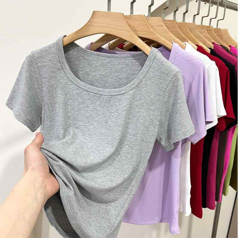 ・カテゴリ: Tシャツ・スタイル: 通勤・主な素材: 粘膠繊維90-95%・柄: 無地・袖丈: 短袖・版型: スリムフィット・ネックライン: スクエアネック・袖型: スタンダードスリーブ・カラー展開: 幻影黒、月光白、氷河灰、火竜果、芥末黄...