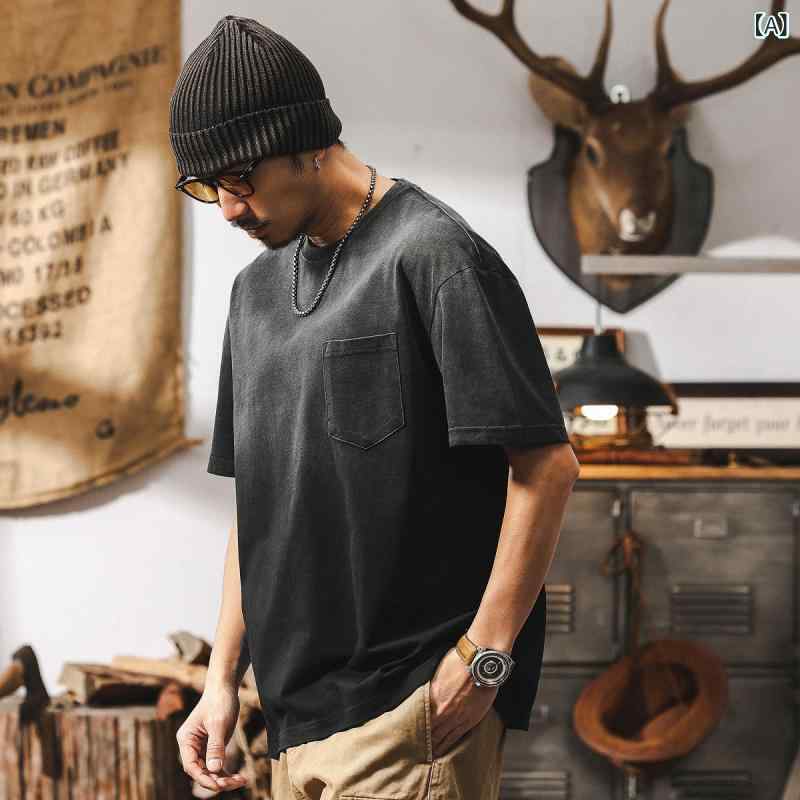 ・カテゴリ: Tシャツ・スタイル: カジュアル・主な素材: 綿100%・ネックライン: クルーネック・袖丈: 短袖・柄: アルファベット・カラー展開: ブラック、紫色、アンカラレッド・サイズ展開: M、L、XL、2XL、3XL、4XL・フィ...
