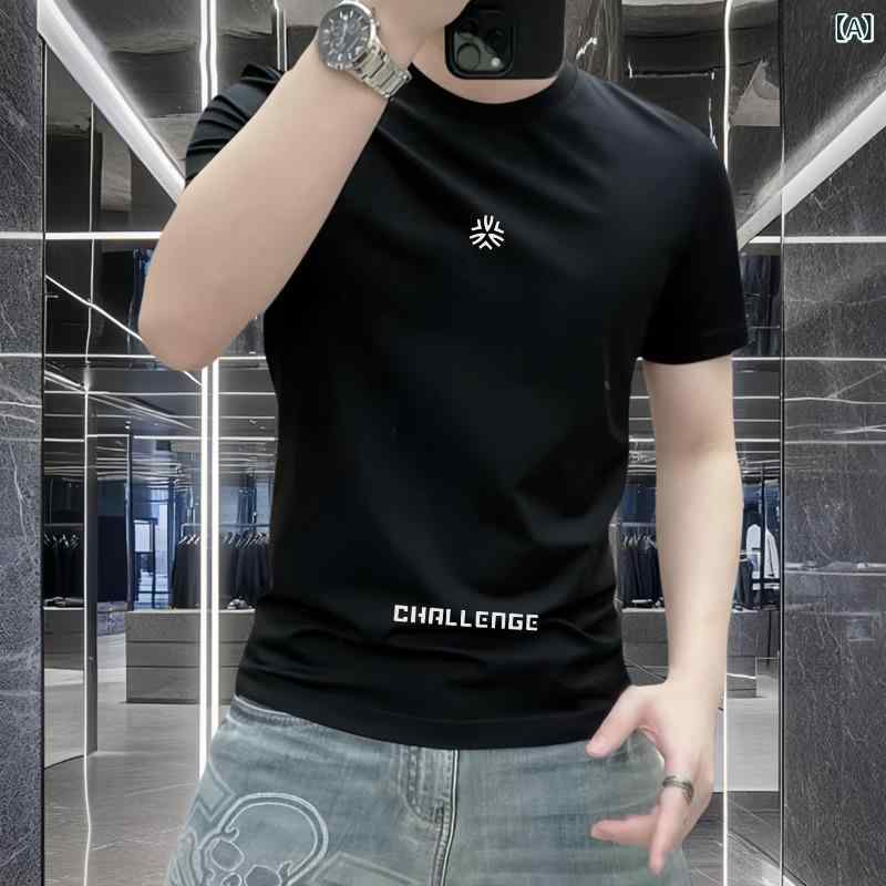 ・カテゴリ: Tシャツ・スタイル: 軽熟休闲・柄: 字母・版型: 直筒型・款式: 套头・ネックライン: 圆领・袖丈: 短袖・袖型: 常规・厚さ: 普通・主な素材: 棉・主な素材: 96%及以上・素材機能: 透气・適用シーン: 日常・スタイル...
