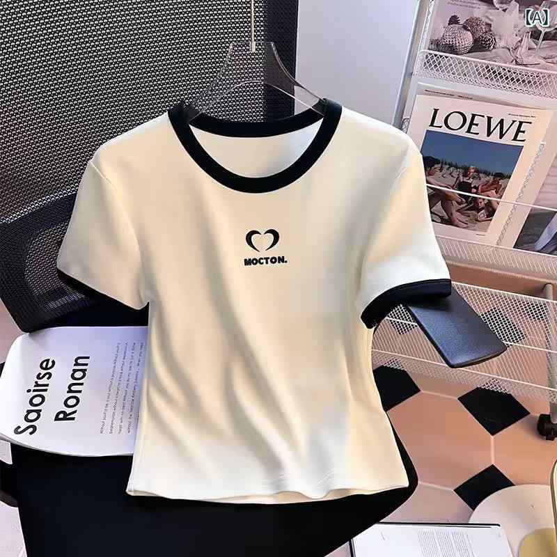 ・カテゴリ: Tシャツ・スタイル: 気質通勤、都市風・主な素材: ポリエステル90%以上・ネックライン: ラウンドネック・袖丈: 短袖・フィット: ルーズ・袖型: スタンダード・流行要素: ステッチ、カラーブロック、アルファベット・カラー展...