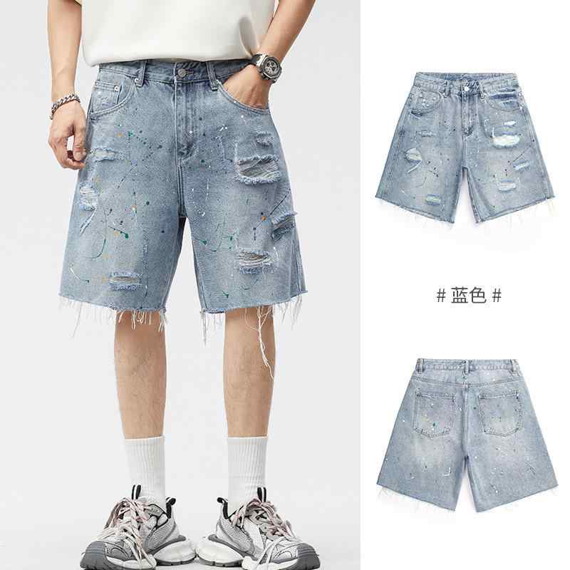 ・主な素材: 綿72.2%・パンツ丈: 五分丈・カラー展開: 怀旧・サイズ展開: S、M、L、XL、2XL・パンツ型: 直筒型・伸縮性: 無弾性・スタイル: 街頭