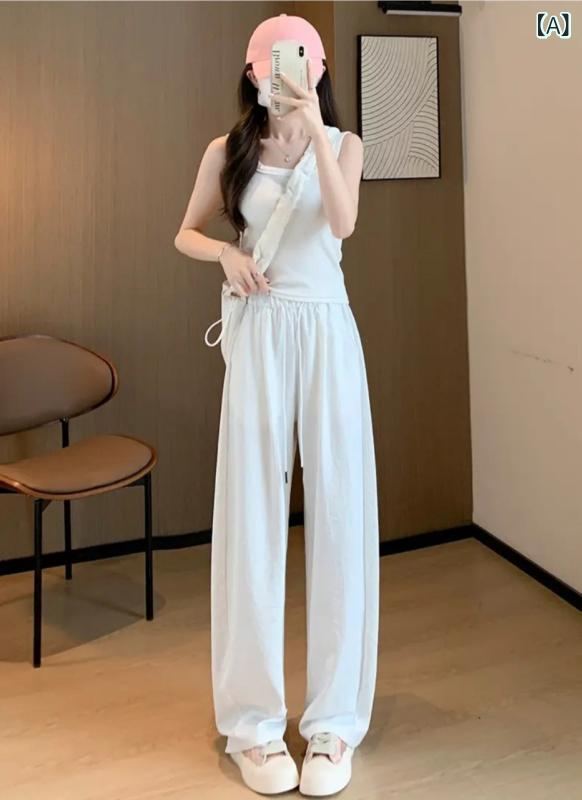 ・カテゴリ: 休闲裤・スタイル: 清新甜美、少女风・主な素材: ポリエステル95%以上・素材2: 綿95%以上・パンツ丈: ロング・ウエスト: ミッドライズ・厚み: 薄手・カラー展開: ホワイト、カーキ、パープル、ブラック、グレー・サイズ展...