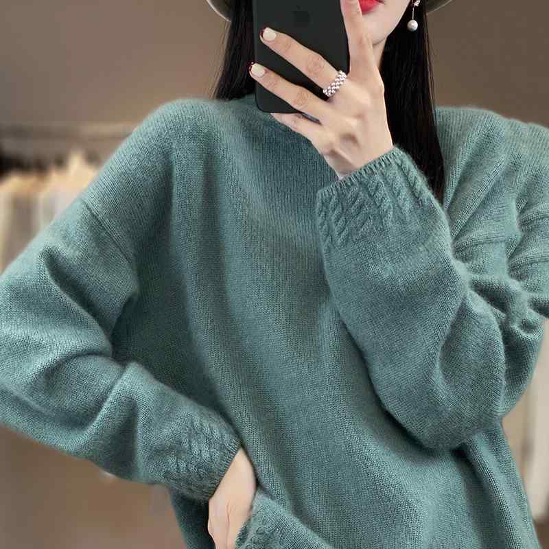 ニット レディース 秋冬 セーター カシミヤ混 長袖 ハイネック 暖かい トップス ゆったり 柔らかい 無地 プルオーバー おしゃれ 防寒 着回し 通勤 普段使い 普段着・カテゴリ: セーター・素材: 羊毛、ポリウレタン・柄: 無地・厚さ:...