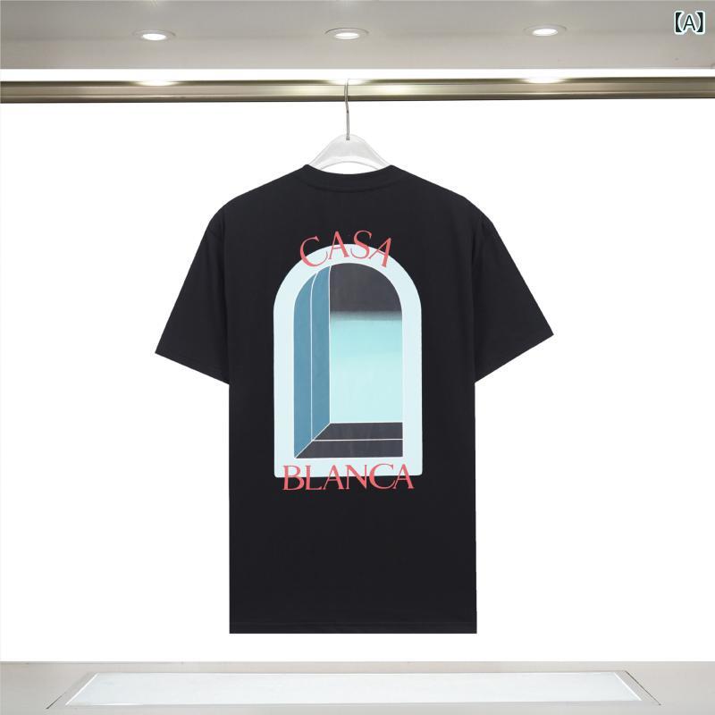 ・カテゴリ: Tシャツ・スタイル: カジュアル・主な素材: 綿100%・袖丈: 短袖・柄: アルファベット、プリント、幾何学模様・カラー展開: ブラック、ホワイト、ブルー、ピンク、オレンジ・サイズ展開: S、M、L、XL、XXL、XXXL・...