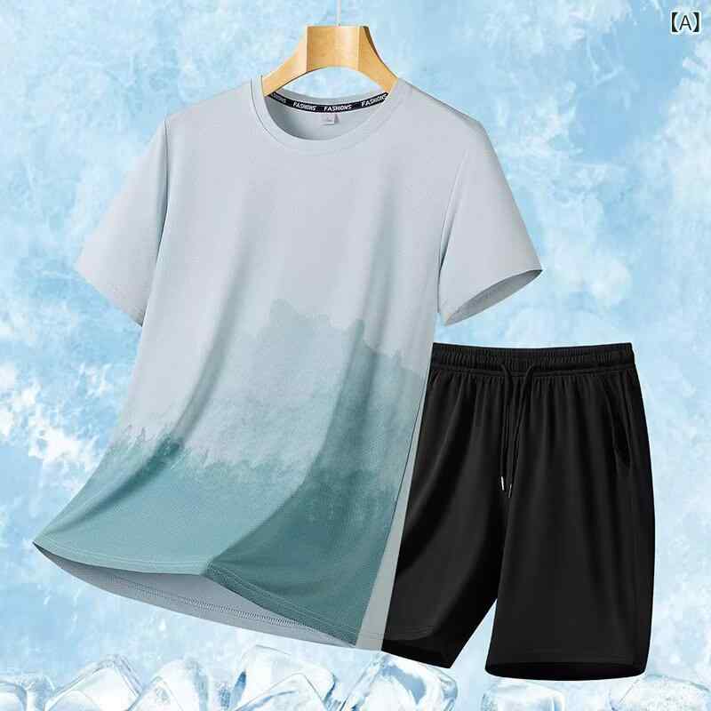 ・スタイル: 運動・厚さ: 薄款・パンツ丈: 短パン・トップスタイル: Tシャツ・袖丈: 短袖・フード: なし・素材名: 化繊混紡・主素材: ポリエステル88%・使用シーン: 日常・カラー展開: グレー、白、豆緑、ピンク、黒・サイズ展開: ...